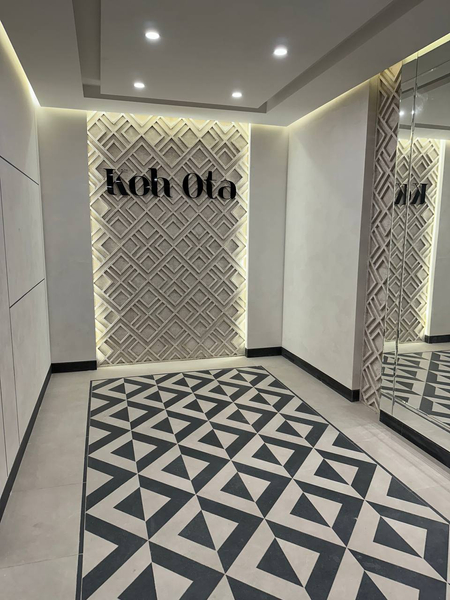 *Koh Ota masjidi yonida ЖК Кох Ота 2/5/9(66кв.м.) Коробка с перегородк