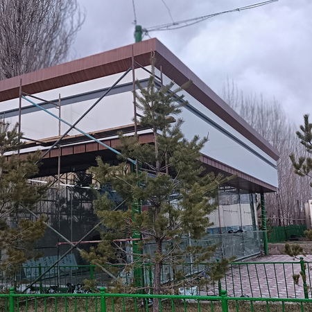 Алюкобонд монтаж