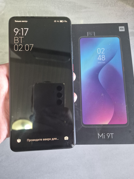 Продается Xiaomi Mi9T черный карбон