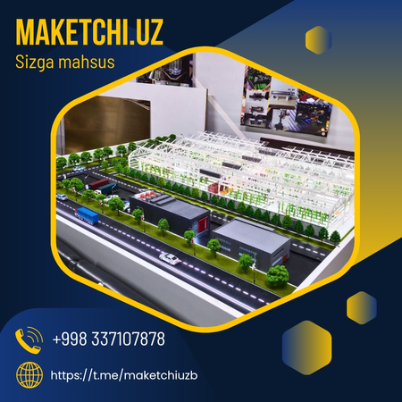 Maket va maket praektlash. Arxitektura xizmati. 3d model xizmati