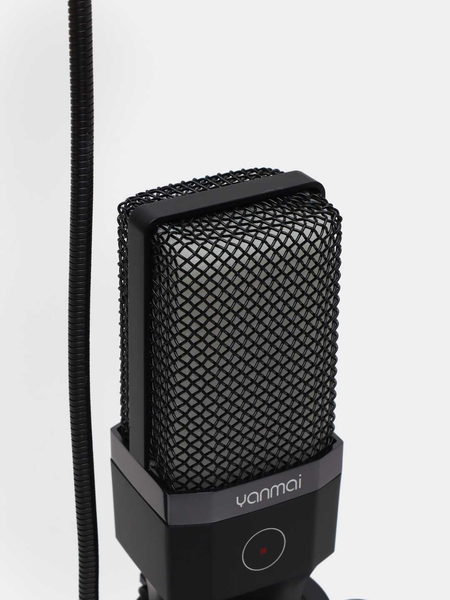Микрофон игровой для трансляций Yanmai X1R, конденсаторный, студийный.