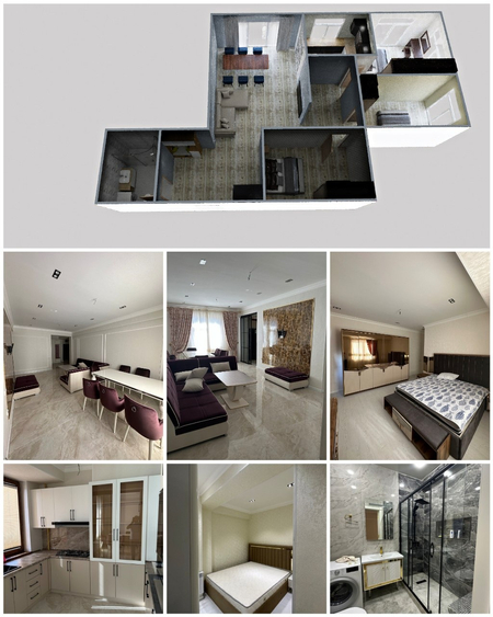 4-х комнатная квартира, евро квартира