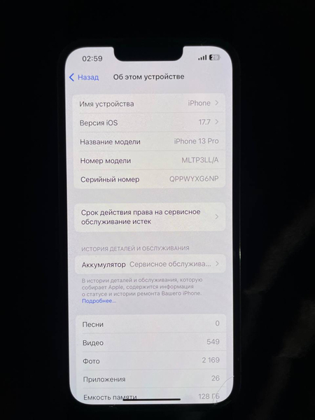 Iphone 13 pro ideal holatda