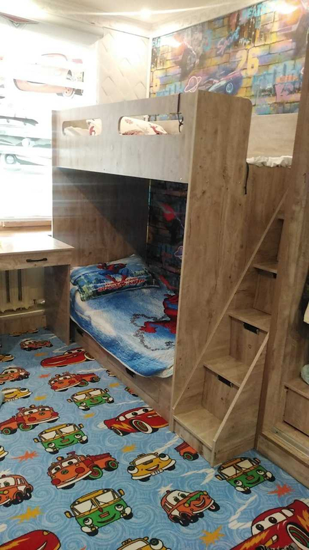 прихож/мебель, детс/парта, двухъярусн/кровать, 2 разных шкаф гардероб