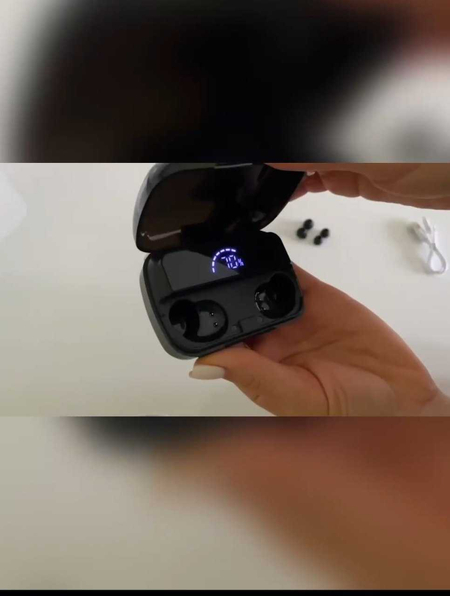 Simsiz bluetooth quloqchinlar M10.Powerbank bilan