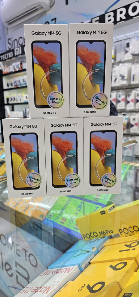 Samsung M14 5G Yangi Pachka 1-yil servis