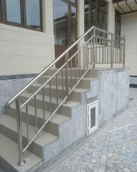 Перила из нержавейки