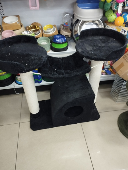 Лежанка домик для котикоа