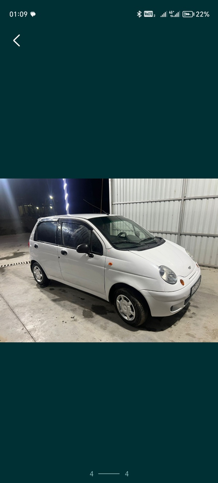 Matiz sotiladi metan qoyilgan