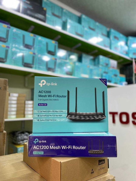 TP-LINK Wi-Fi роутер TP-Link Archer C6 AC1200 гигабитный