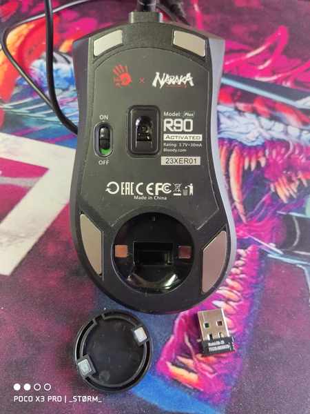 Беспроводная Bloody R90 plus Naraka
