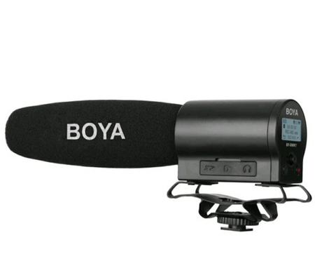 BOYA BY-DMR7 — это высококачественный конденсаторный микрофон