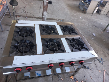 Газ плита 1200х850х850