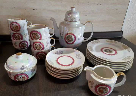 Чайный сервиз Мадонна Henneberg Porzellan 1777