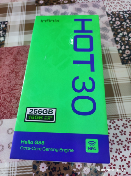 Смартфон Infinix Hot 30 8 256Gb олинганига 1 ой хам булмаган
