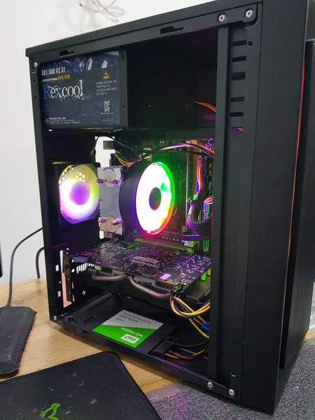 Сборка Intel core I 5/ОЗУ 8GB /память 500GB  /Rx 580 4 GB