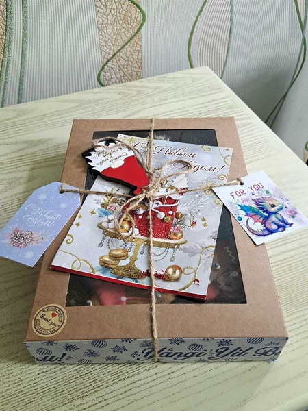 Подарочное-Праздничное домашнее печенье