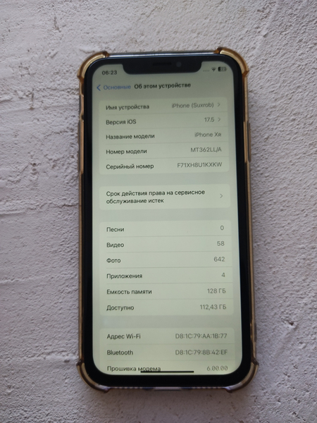 Iphone XR 128 gb