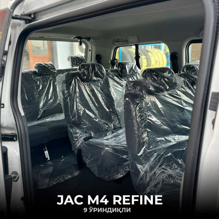 JAC M3 PLUS: bizda doim yangicha stillda