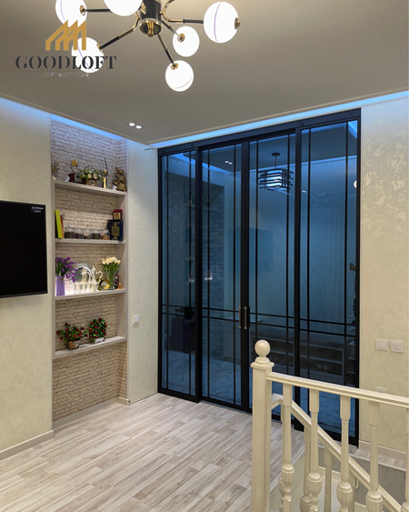 Перегородки, Раздвижной. Лофт,Loft eshik