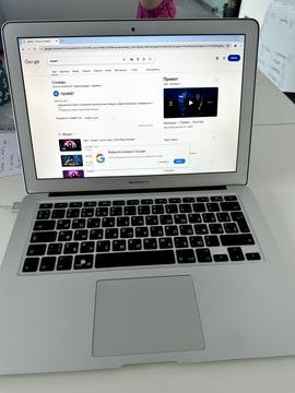Srochniy sotiladi Macbook air zaryadi 4 yoki 5 saotga yetadi