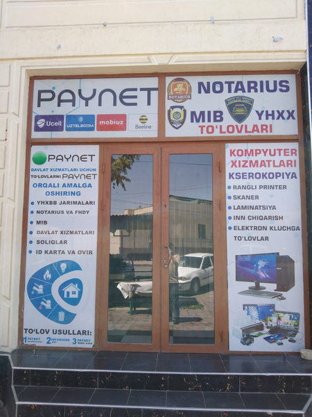 Reklama, poligrafiya, banner, kompyuter xizmatlari