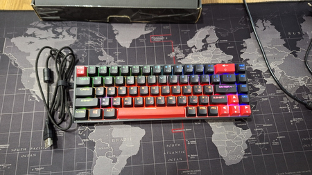 Mexanik klaviatura 2E Gaming KG 380 Brown Svitch