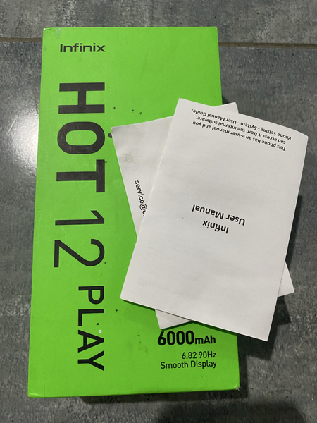 Infinix Hot 12 play гарантия