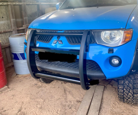 Защита бампера кенгурятник Mitsubishi l200 pajero sport montero