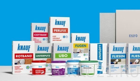 KNAUF mahsulotlari