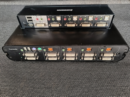 Dual-link DVI KVMP Switch