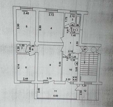 Срочно продается квартир 4 ком. 77 серия С. Азимова, Ц1 (142)