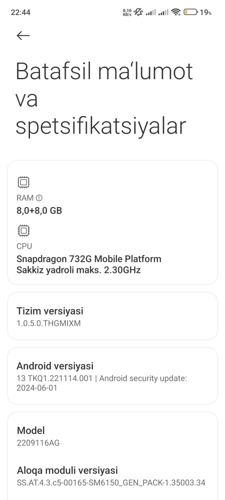 Redmi note 12 pro 8+8_256gb
