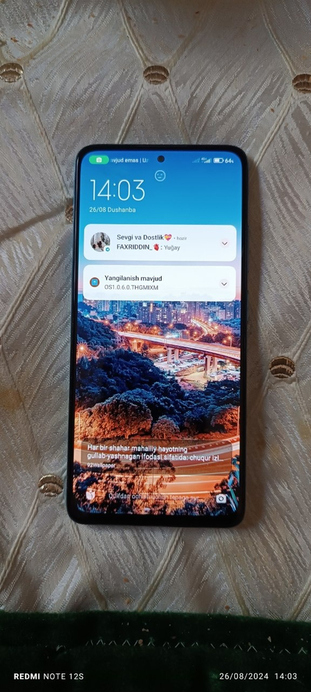 Redmi not 12 pro 8 256 talik.