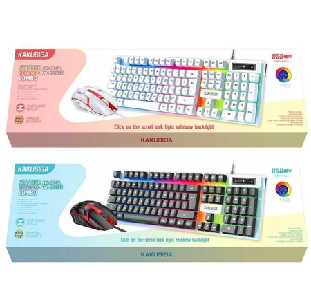 Клавиатура KAKUSIGA KSC-734 Игровая мышка и клавиатура