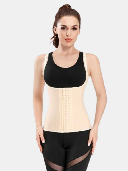 Утягивающий LATEX пояс корсет, женское корректирующее белье на крючках