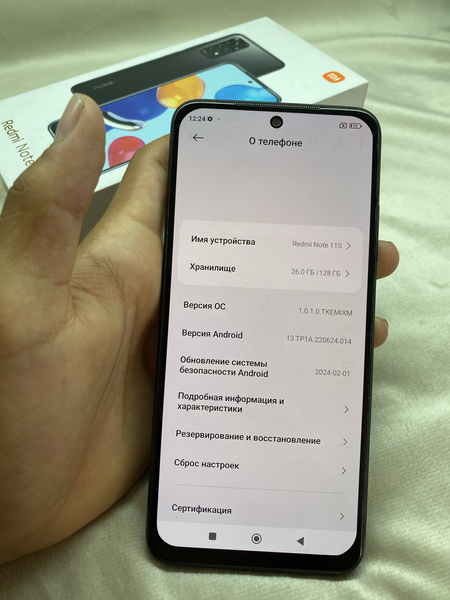 Redmi Note 11 S sotiladi 128/6+6