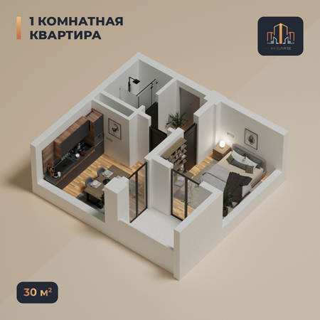 Продается 1 комнатная квартира срочно по низкой цене Юнусабад