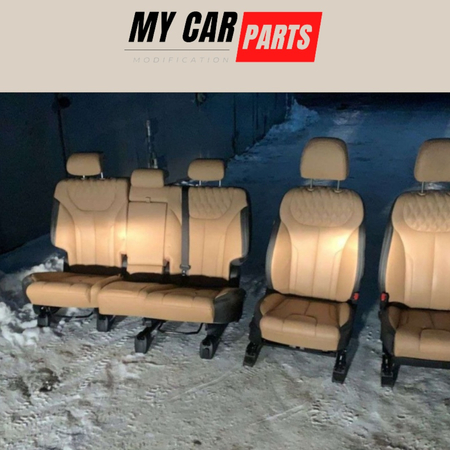 Салон кожа Hyundai Santa Fe 4