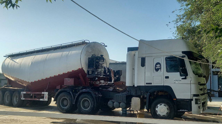 Тягач А6 комплект цементовоз сотилади
