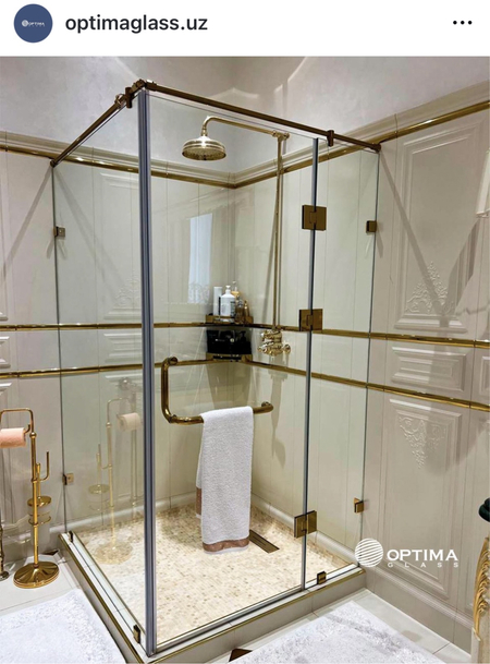 Стеклянные душевые кабины от Optima Glass