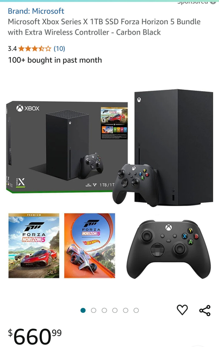 Запечатанный Xbox series X forza + Чехол на геймпад + чехол на xbox