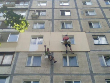 Утепление балконов и Фасадов пенопластом пеноплексом каменной ватой.