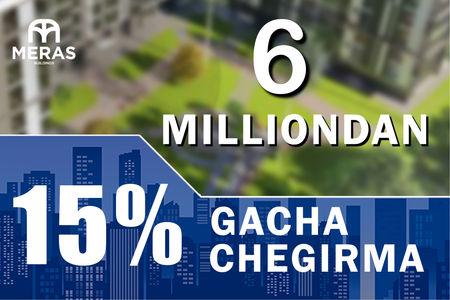 1 xonali uylar boshlangich 100 milion bilan