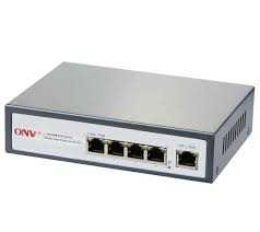 POE-31004P коммутатор PoE 4+1 порта