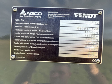 FENDT KATANA + kemper 360plus Europadan opkelib beramiz