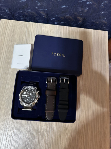 FOSSIL chronograph комплект