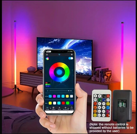 Продается интеллектуальный напольный светильник RGB
