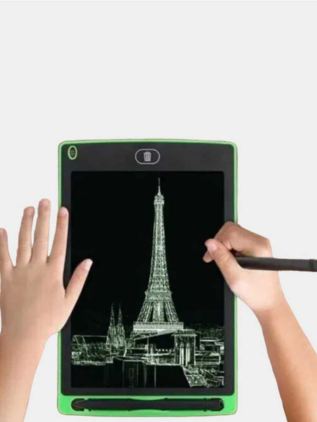 Bolalar uchun grafik LCD chizilgan planshet, Stilus, elektron doska