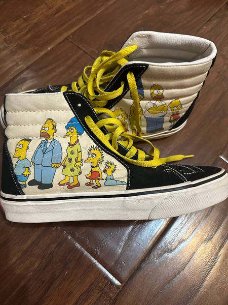 Кеды Vans The Simpsons, размер 40 б/у